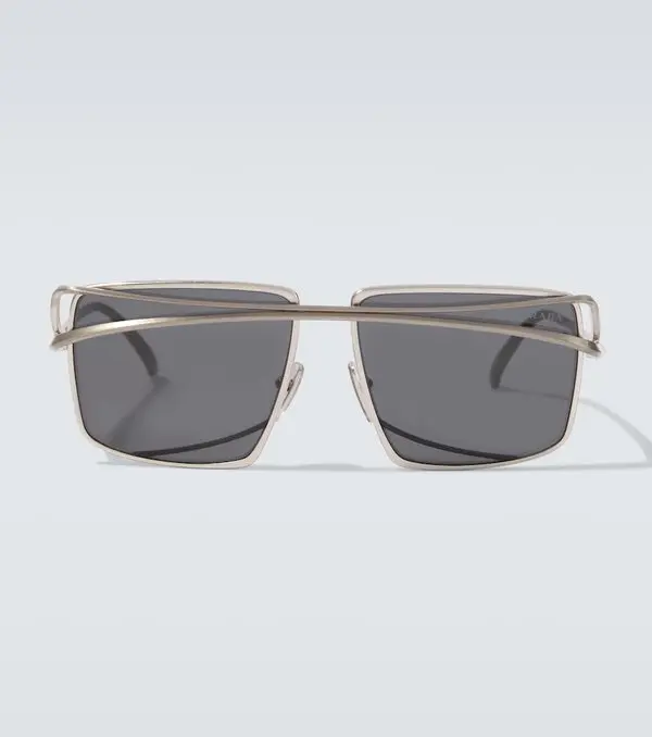 Prada Square Sunglasses - Silver