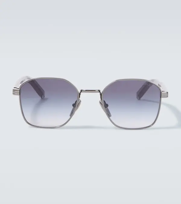 Prada Square Sunglasses - Silver