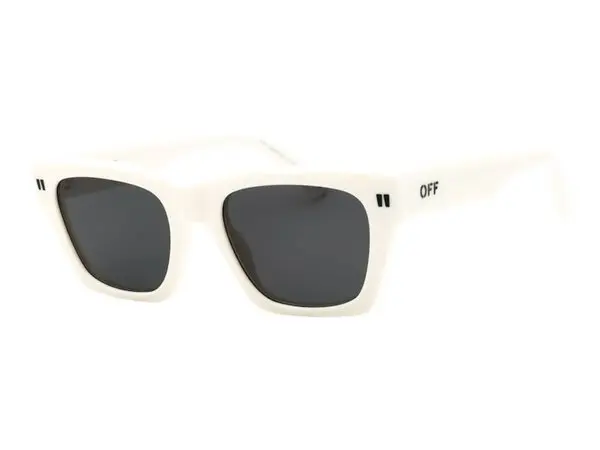 Off-White Valdez Sunglasses - White Dark Grey (oeri13xs25pla0010107)