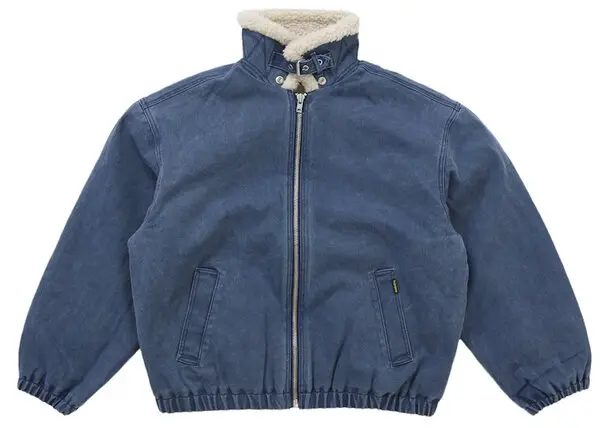 Supreme Faux Shearling Lined Bomber Jacket Fw25