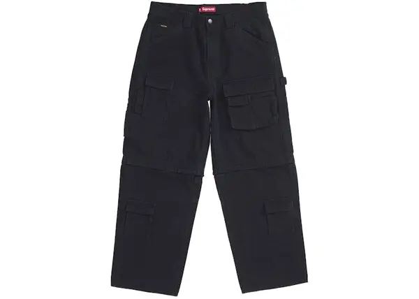 Supreme Zip-off Utility Pant - Black