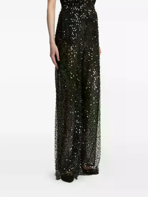 slim fit dress slacks Julien Sequin Knit Pant – Retrofete