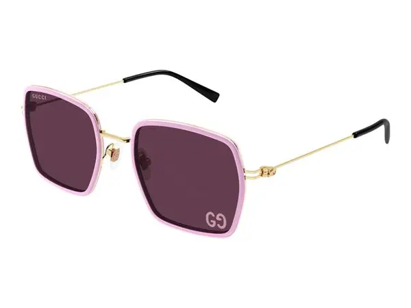 Gucci Round Sunglasses - Purple Gold (gg1848s/005)