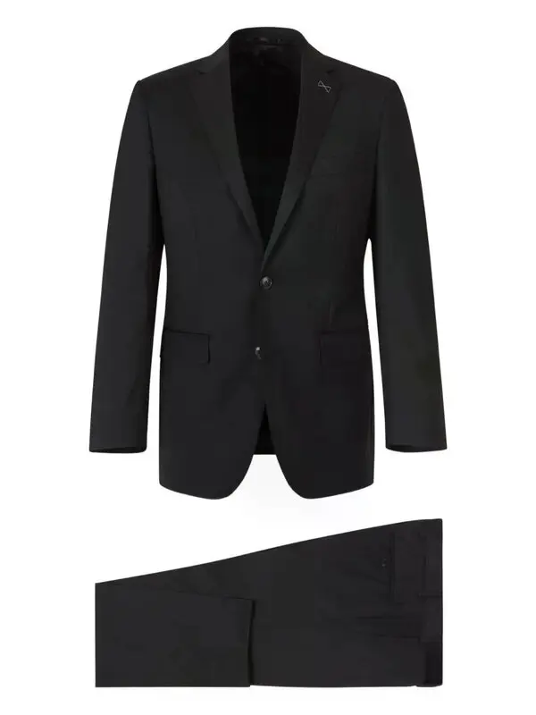 ATELIER MUNRO Single-breasted Pocket Suit - Black
