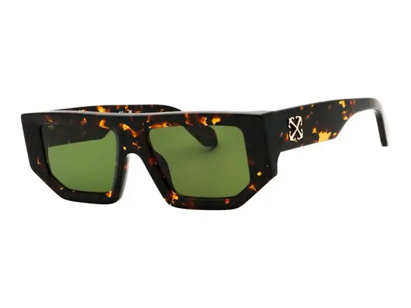 Off-White Vancouver Sunglasses - Havana Green (oeri13fc99pla0016055)