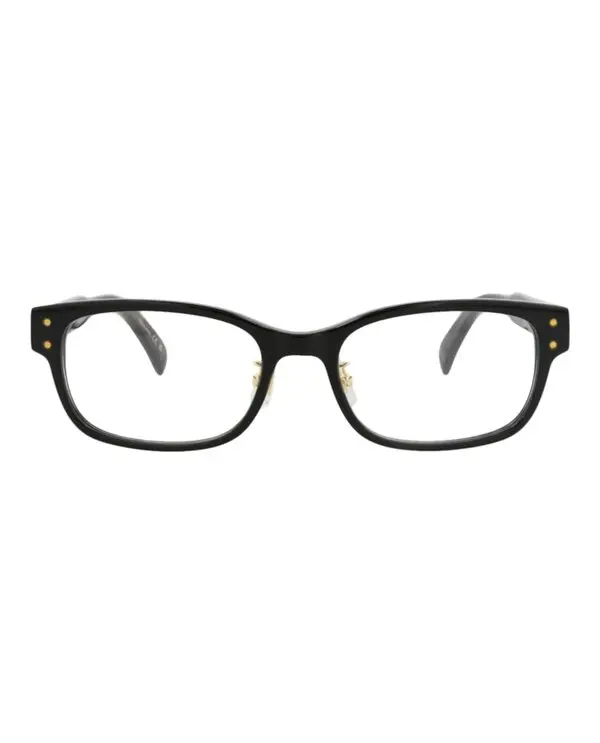 Dunhill Square Frame Acetate Optical Frames - Black Black Transparent (du0047oa/30012305/005)