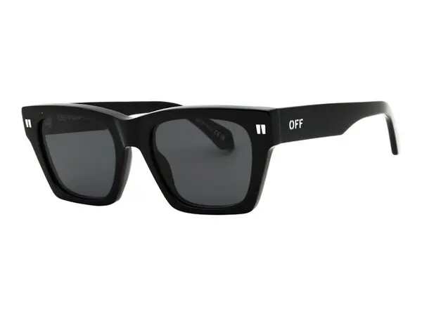 Off-White Valdez Sunglasses - Black Dark Grey (oeri13xs25pla0011007)