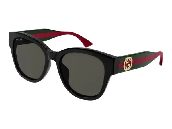 Gucci Round Frame Sunglasses - Black Gray (gg1866sk/001)
