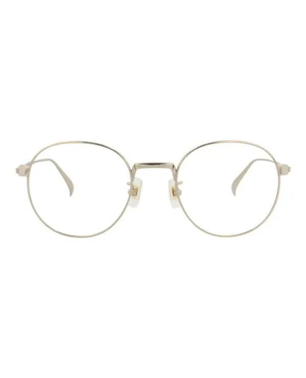 Dunhill Round-frame Titanium Optical Frames - Gold Gold Transparent (du0035o/30012372/003)