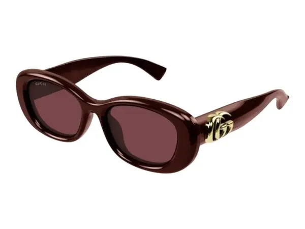 Gucci Round Frame Sunglasses - Brown (gg1829sk/003)