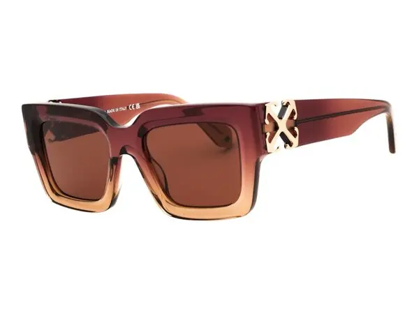 Off-White Mystic Sunglasses - Gradient Burgundy Nude Brown Brown (oeri14ds25pla002316e)