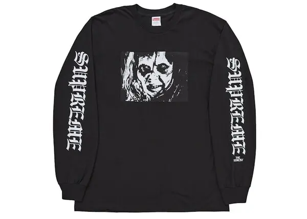 Supreme The Exorcist Mother Long Sleeve Tee Shirt - Black