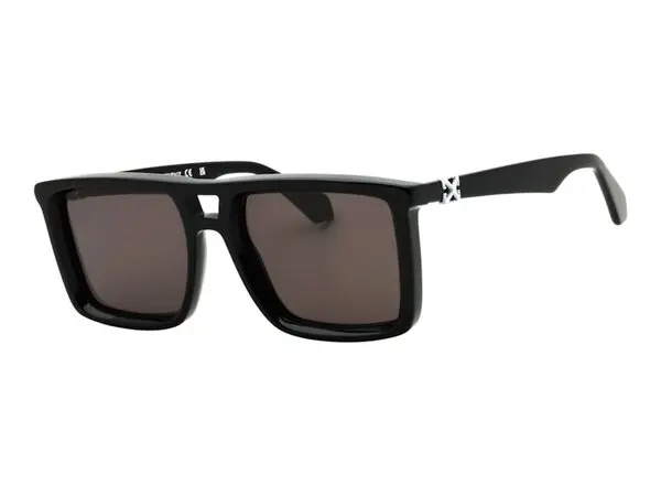 Off-White Stratford Sunglasses - Black Dark Grey (oeri13ws25pla0011007)