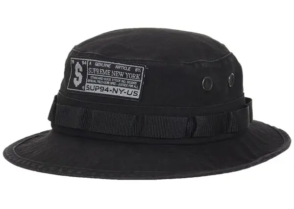 Supreme Military Boonie Hat - Black