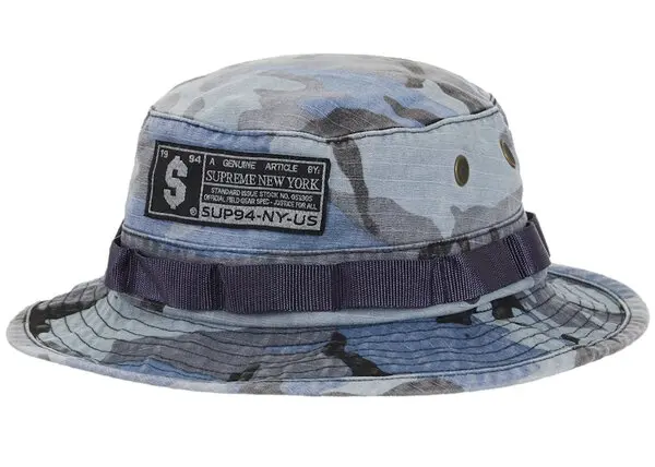 Supreme Military Boonie - Blue Camo
