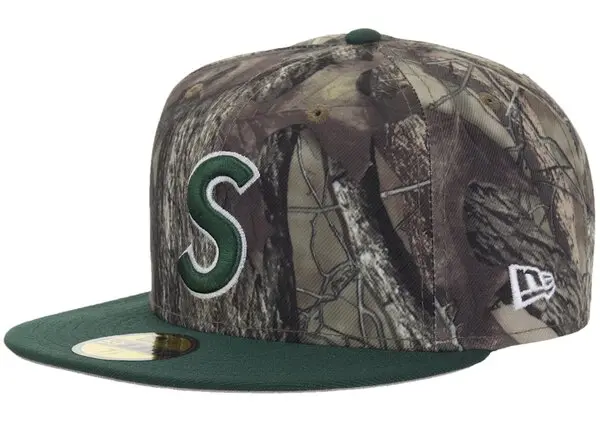 Supreme New Era 59fifty Fitted Hat - Woodland Camo