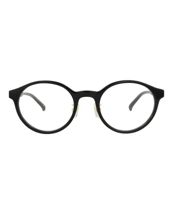 Dunhill Round Frame Recycled Acetate Optical Frames - Black Black Transparent (du0053oa/30014067/005)