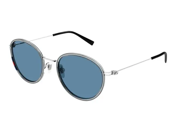 Gucci Round Frame Sunglasses - Silver (gg1849s/003)