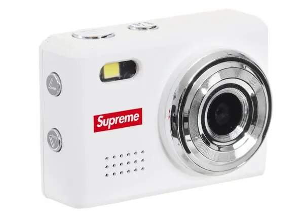 Supreme Digital Camera Keychain - White
