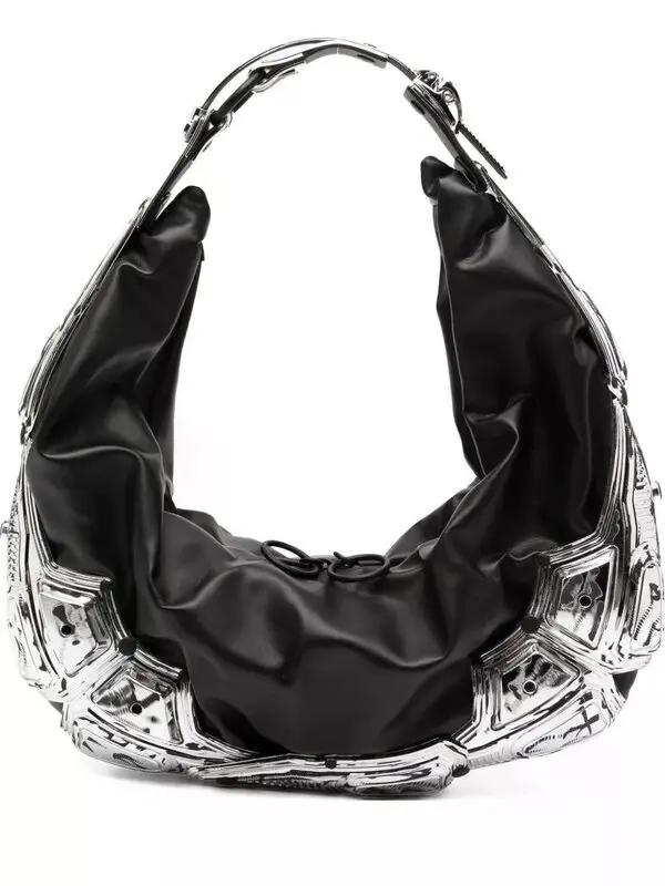 INNERRAUM Half-moon Bag - Silver