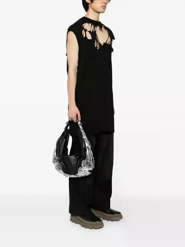 INNERRAUM Half-moon Bag - Silver