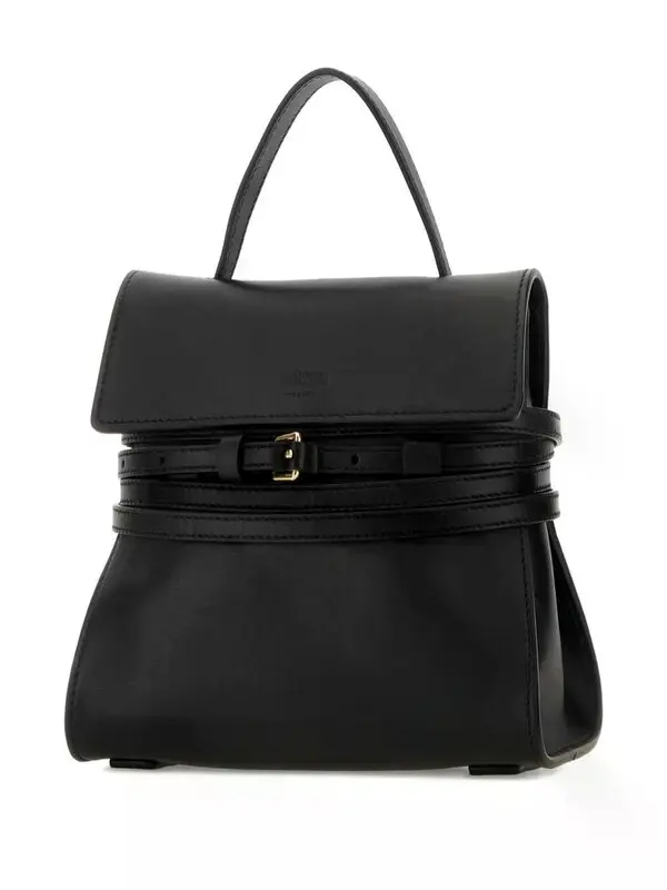 Moschino Small Tie Me Tote Bag - Black