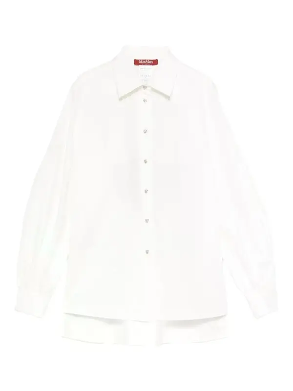 Max Mara Cut-out Layered Shirt