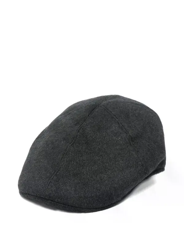Tagliatore Logo-plaque Beret - Grey