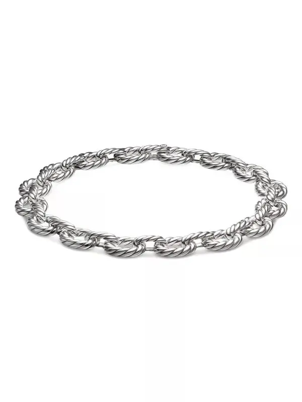 David Yurman Sterling Oval-link Necklace