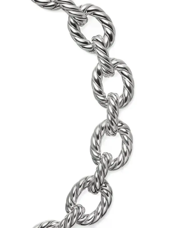 David Yurman Sterling Oval-link Necklace