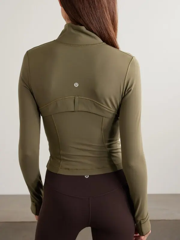 Lululemon Define Cropped Nulu Jacket - Green