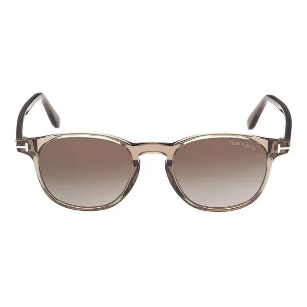TOM FORD Round Frame Sunglasses - Brown