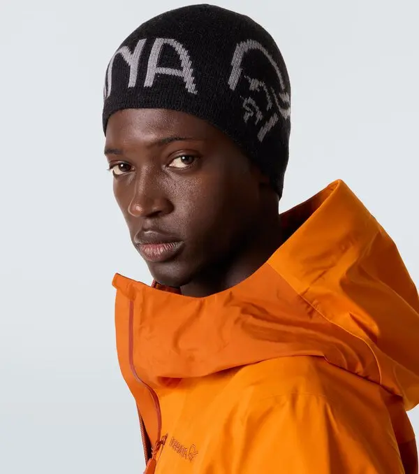 NORRONA Logo Wool Beanie
