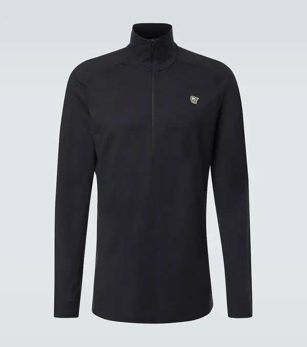 NORRONA Femund Wool Half-zip Ski Top - Black
