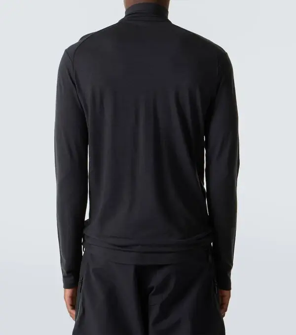 NORRONA Femund Wool Half-zip Ski Top - Black