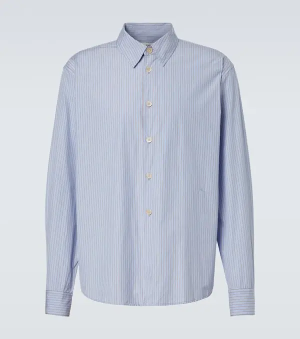 Our Legacy Beyond Striped Cotton Poplin Shirt