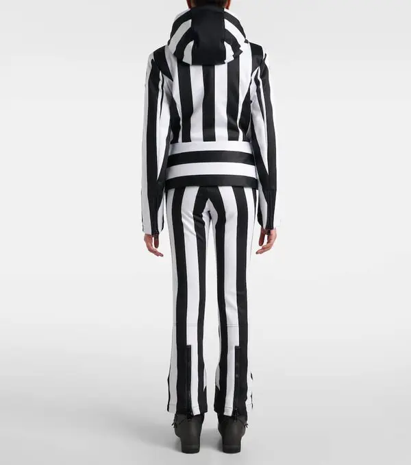 Goldbergh Linea Striped Ski Jacket - Black