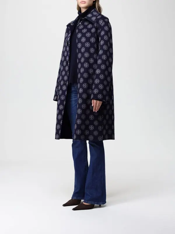 Tory Burch Coat - Navy