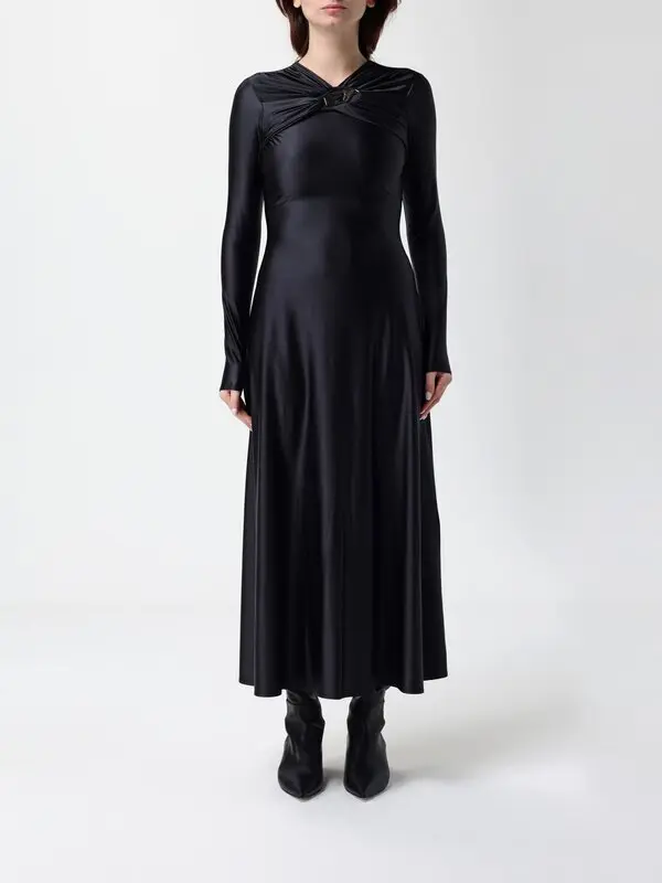 DIESEL Long Sleeve Maxi Dress