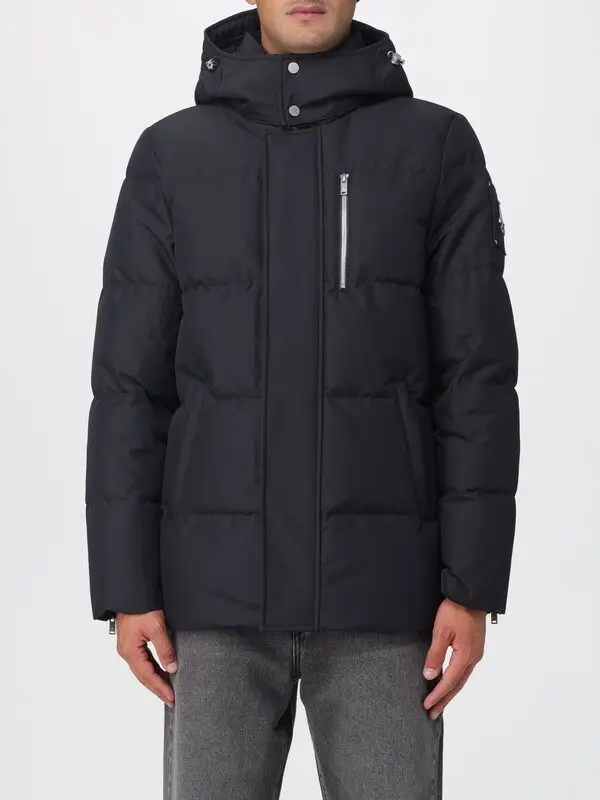 Moose Knuckles Quilted Jacket - Black