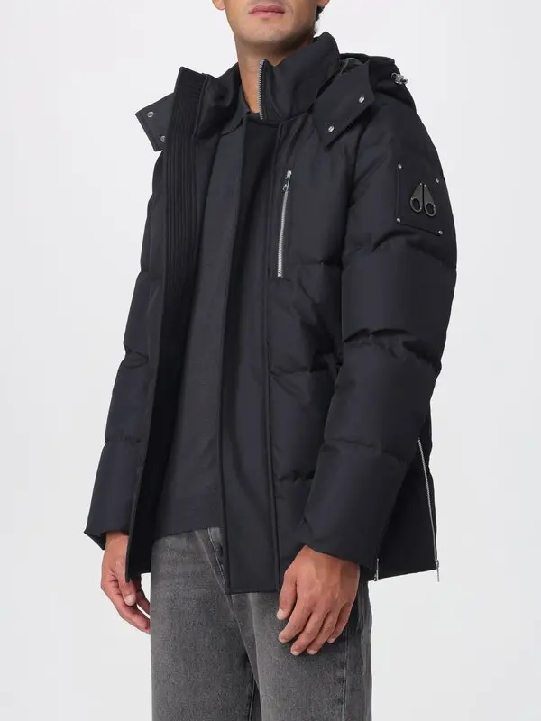 Moose Knuckles Quilted Jacket - Black