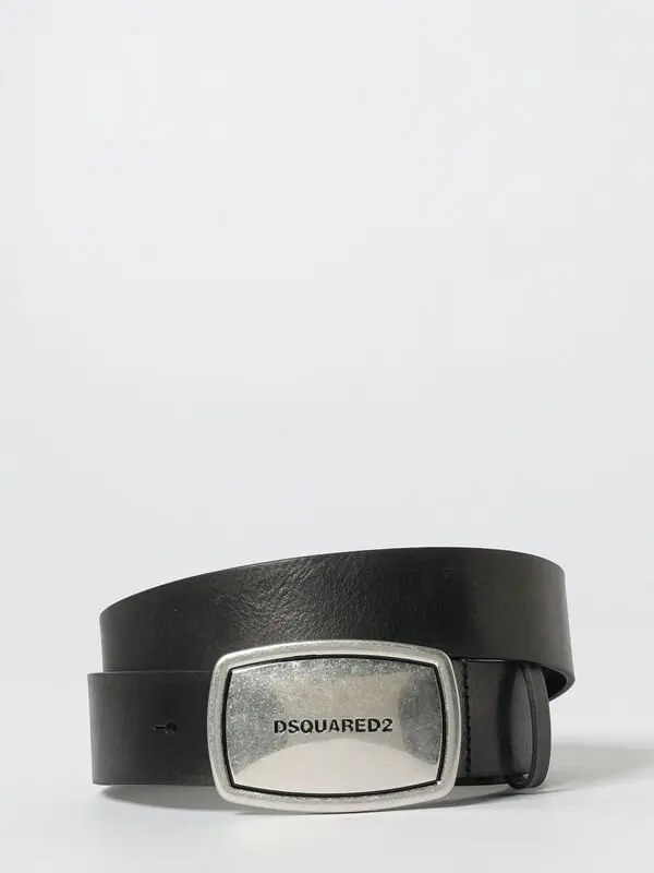 Dsquared2 Leather Belt - Black