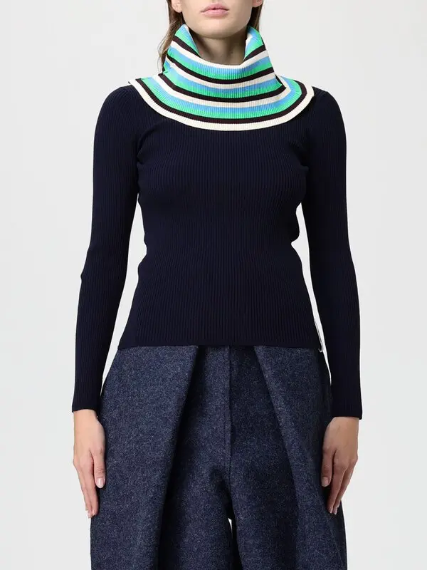 Sunnei Ribbed Top - Blue
