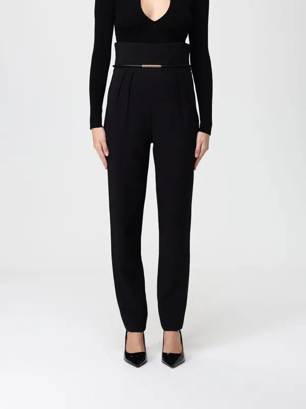 Elisabetta Franchi Flat Front Trousers