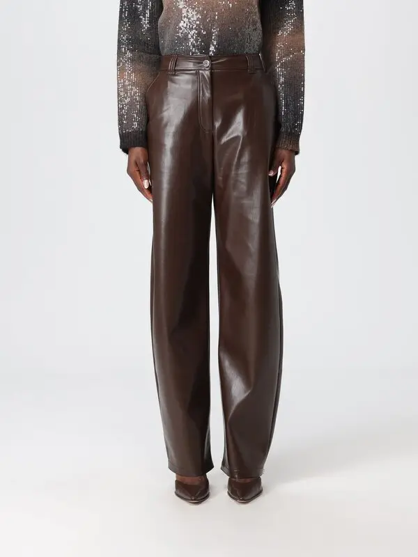 Pinko Tailored Wide Leg Trousers - Dark
