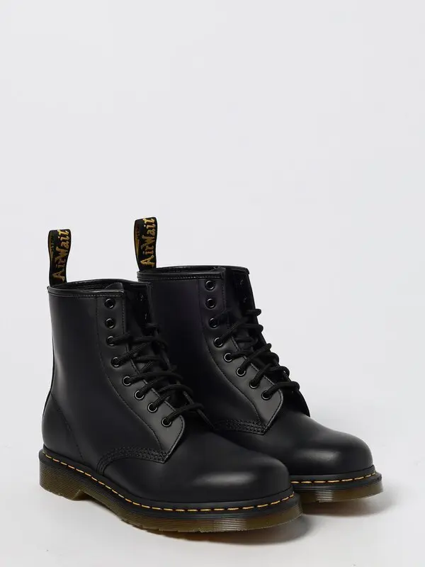 Dr. Martens Leather Lace-up Boots - Black