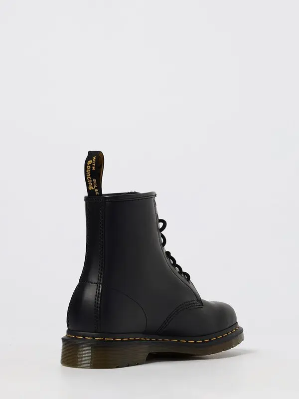 Dr. Martens Leather Lace-up Boots - Black
