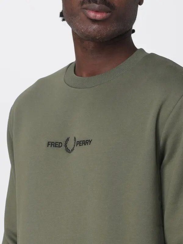 Fred Perry Sweatshirt - Green
