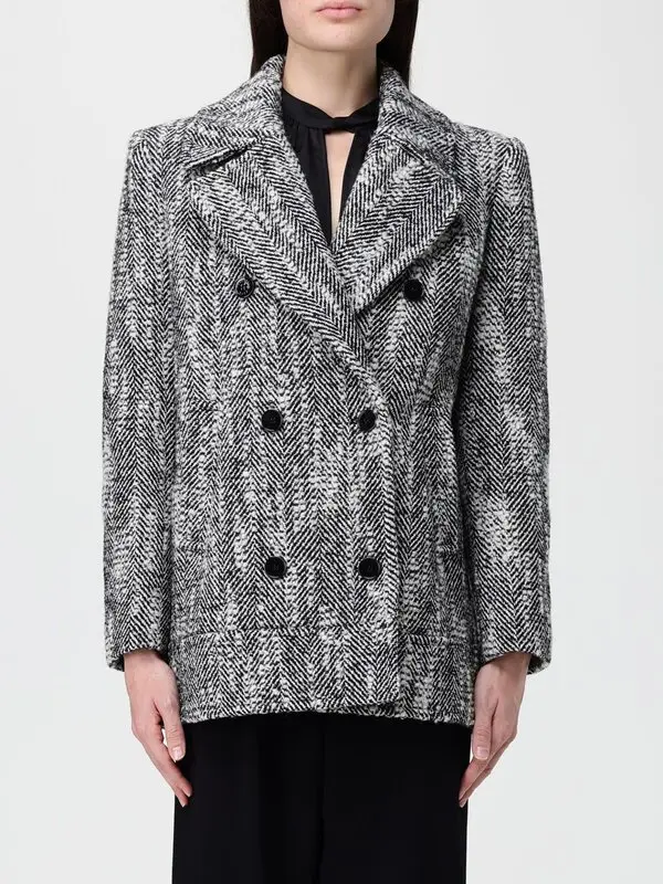 Patrizia Pepe Double Breasted Coat
