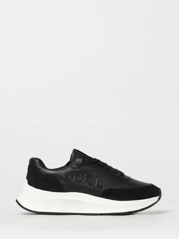 Ralph Lauren Lace Up Sneakers - Black